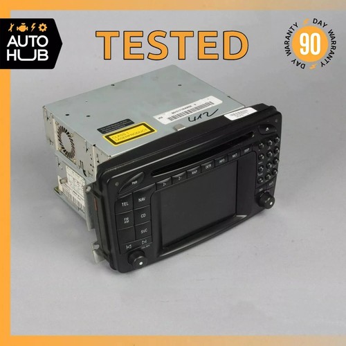01-04 Mercedes W209 CLK55 AMG C320 Command Head Unit Navigation Radio ...