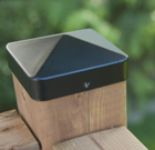 Nuvo Iron Eazy Pyramid Post Cap – 6" x 6" Nominal (Fits 5.5" x 5.5 ...