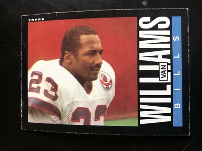 1985 Topps #208 Bills Van Williams Football Card | eBay