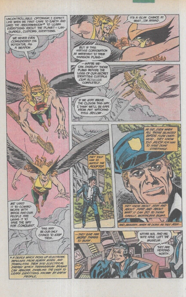 Hawkman Comic 2 Copper Age First Print 1986 Isabella Howell Heck ...