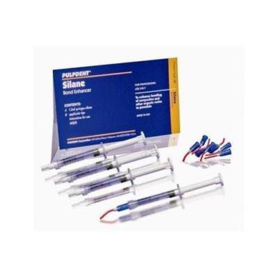 Pulpdent SIL Porcelaine Silane Bond Enhancer Dental Syringe Kit 1.2mL 4 ...