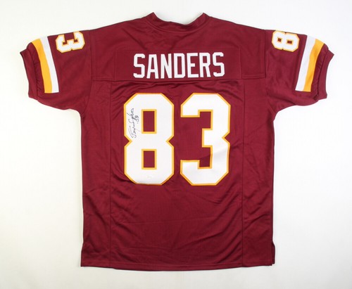 Ricky Sanders Signed Redskins Jersey (JSA) 2xSuper Bowl Champion Wide ...