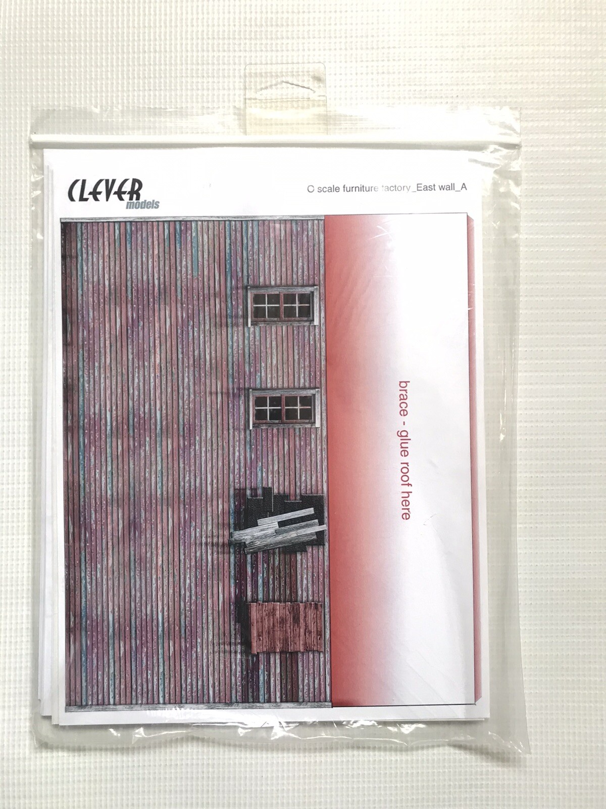 Clever Models O Scale Paper Model Kits Lot Quonset Hut And 2 Furniture ...