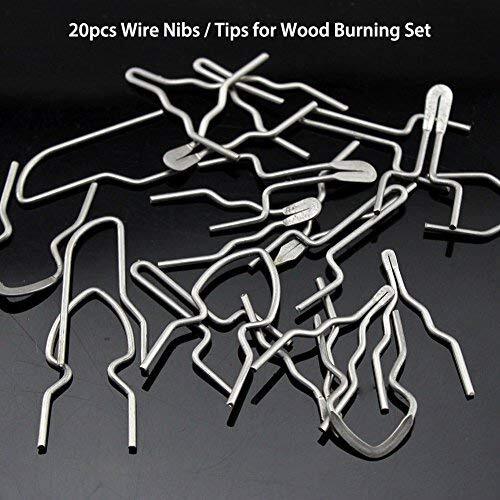 20 Wood Burning Wire Tips for Professional Wood Burning Kit | eBay