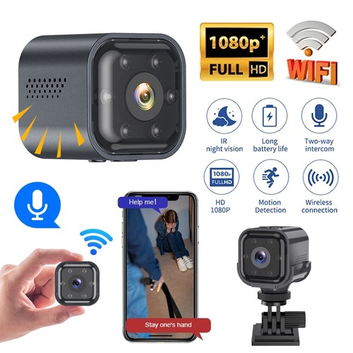 HD 1080P Mini Wifi Camera Security Nanny Cam DIY Pinhole Wireless ...