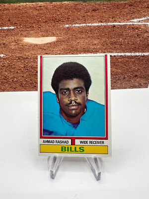1974 Topps #105 Ahmad Rashad Rookie Buffalo Bills | eBay