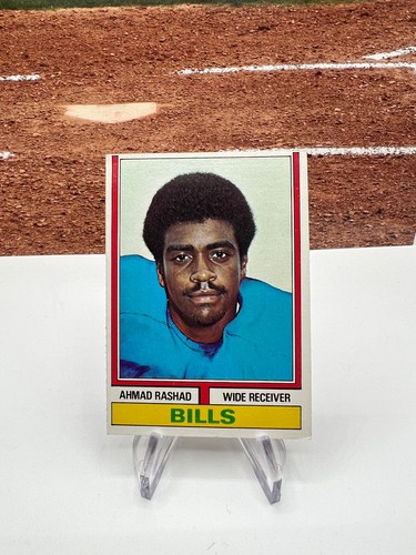 1974 Topps #105 Ahmad Rashad Rookie Buffalo Bills | eBay