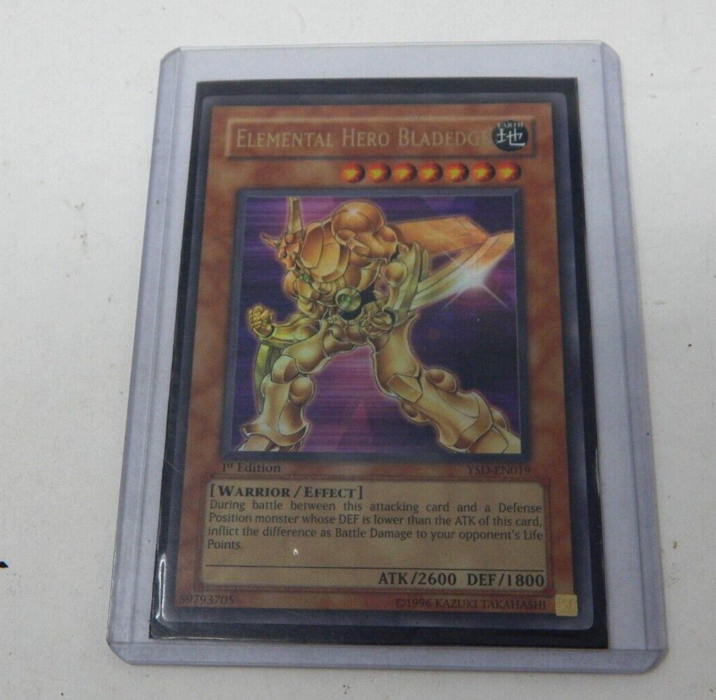 Yugioh Elemental Hero Bladedge YSD-EN019 Ultimate Rare 1st Edition | eBay