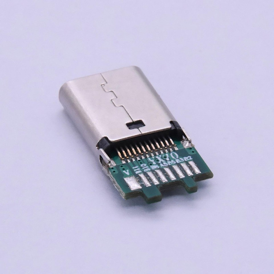 5Pcs Type-C USB3.1 24Pin Female Jack PCB USB Connector Socket Board ...