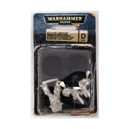 GW 40k Space Marines Space Wolves Wolf Guard Terminator Pack New | eBay