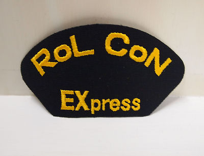 2 RoL CoN EXpress Patch Patches military US USN USA Army Navy Marines ...