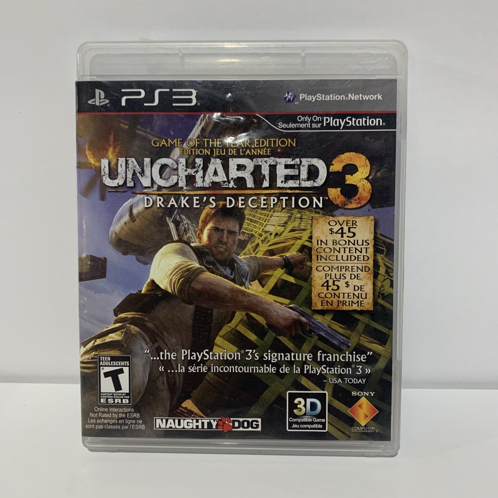 UNCHARTED 3 PS3 Video Game, TESTED | eBay