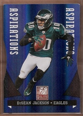 2011 Donruss Elite Aspirations Eagles Football Card #73 DeSean Jackson ...