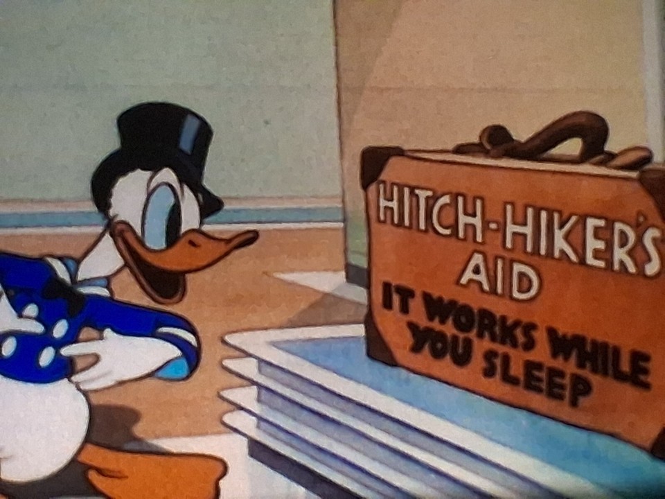 Donald Duck - Modern Inventions, Gorgeous Color, 1937, 16mm, 400ft Reel ...