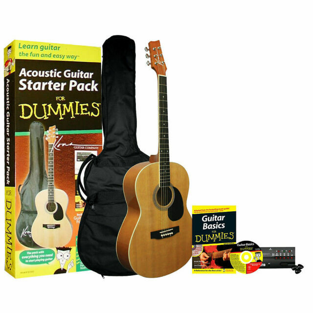 Learn To Play Acoustic Guitar Starter Pack For Dummies 809312000810| eBay