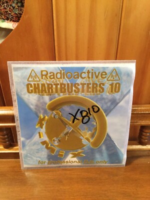 X-Mix Radioactive Chartbusters 10 dj cd Promo Out of Print | eBay