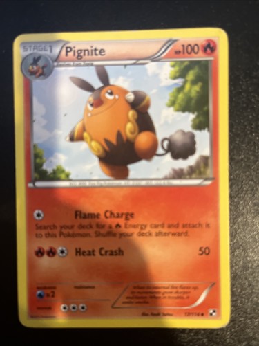 Pokemon Card 2011 Black & White - Pignite 17/114 | eBay