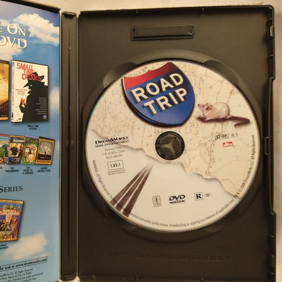 Road Trip (DVD, 2000, R-Rated Edition, Widescreen) 667068639520| eBay