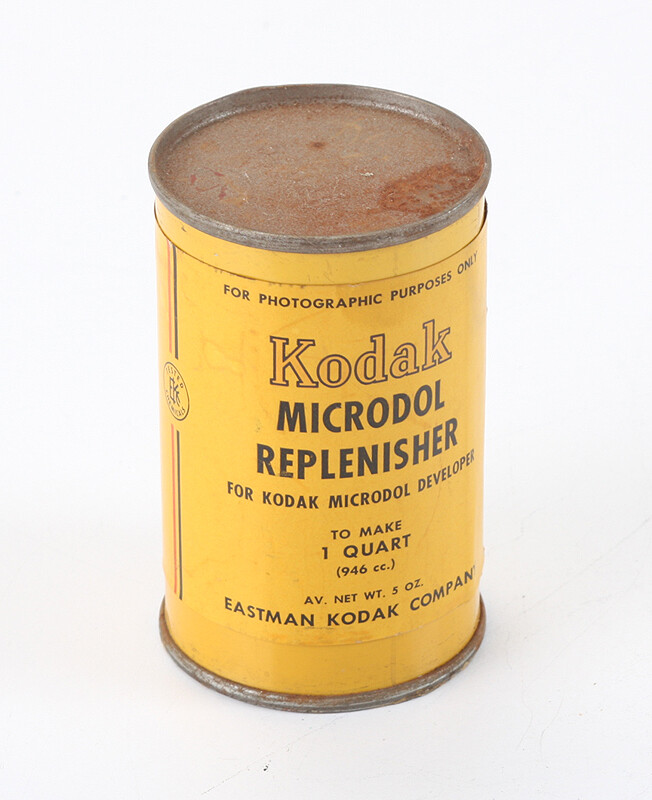KODAK MICRODOL REPLENISHER, CAN TO MAKE ONE QUART, SOLD FOR DISPLAY ...