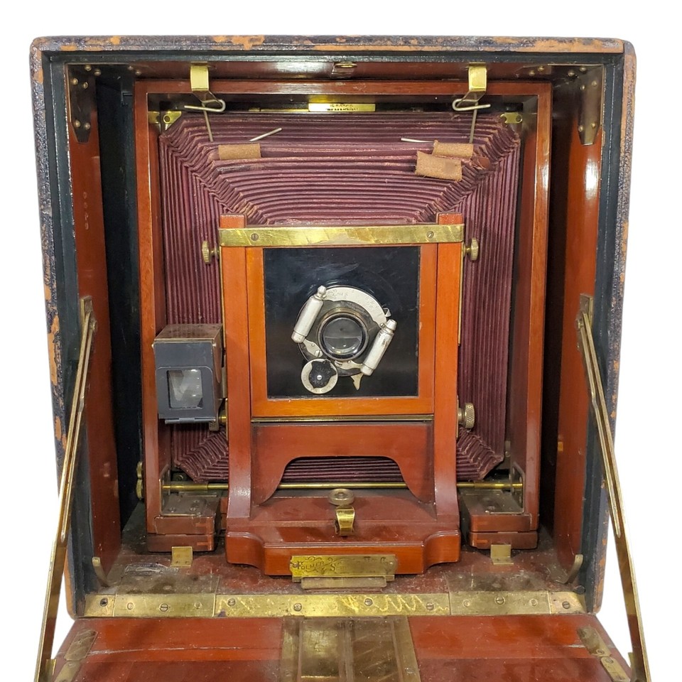 Antique Folmer Schwing Large Studio Camera Bausch & Lomb Optical Co. NY ...