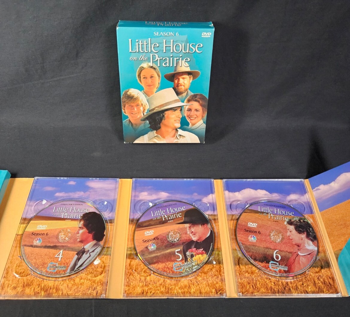 Little House on the Prairie: Season 6 (DVD, 1979) 6 DVD Set 21 Episodes ...