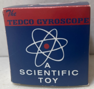 TEDCO GYROSCOPE A Scientific Toy Nostalgic Pack Original Physics Spin ...
