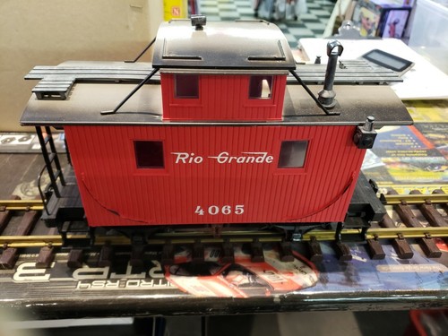 LGB 4065 Rio Grande 2 wheel Bobber Caboose Car G Scale w/original Box ...