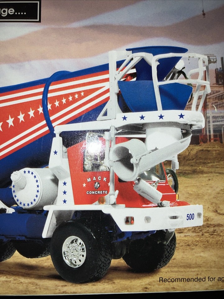 First Gear Model 19-2878: Mack Concrete, FCM Series Front Discharge ...
