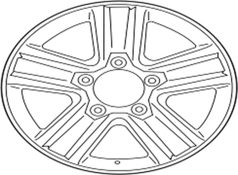 42611-60A50 Toyota Wheel, disc 4261160A50, New Genuine OEM Part | eBay