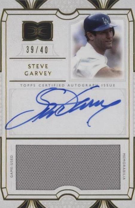 2024 Topps Definitive Collection - Definitive Autographed Relics Steve ...