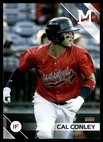 2024 Choice Cal Conley Minor League Rookie Card Mississippi Braves | eBay