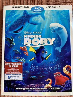 Finding Dory Blu-ray/Dvd combo 786936851038| eBay