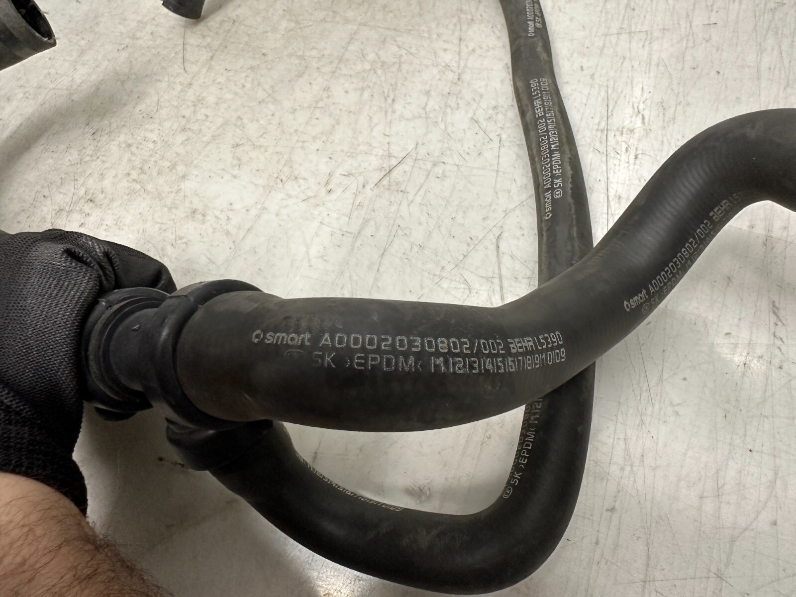 Smart 451 Kühlmittelschlauch Kühlerschlauch A0002030802 A0002030802/002 ...