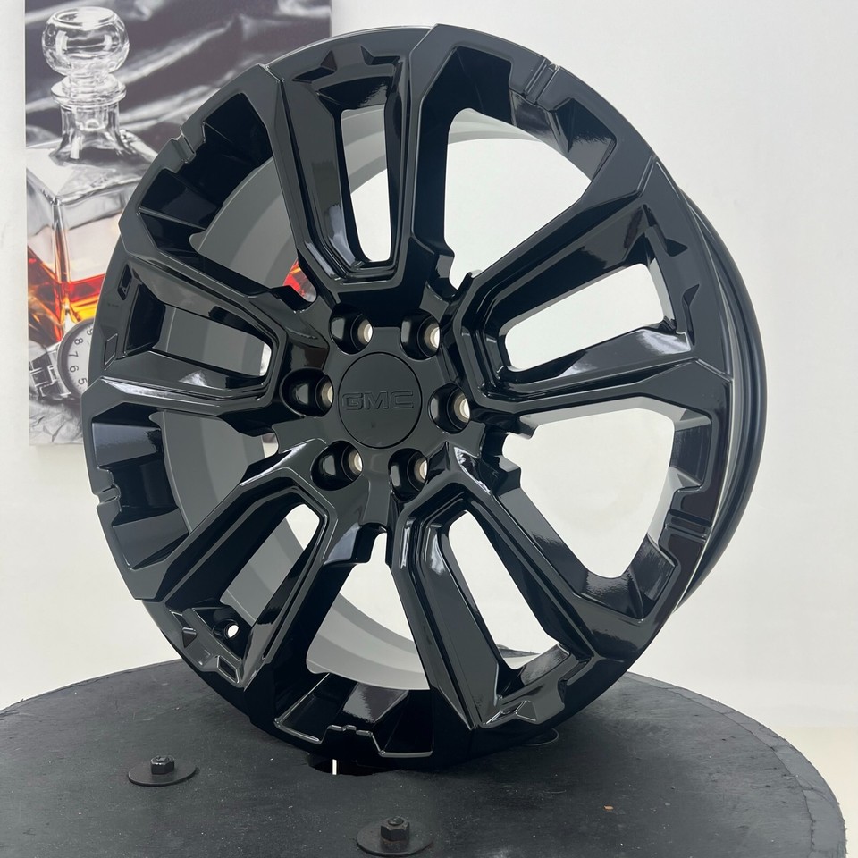 22" 2024 Chevy Tahoe Silverado Suburban Wheels Rims GMC Sierra Yukon ...