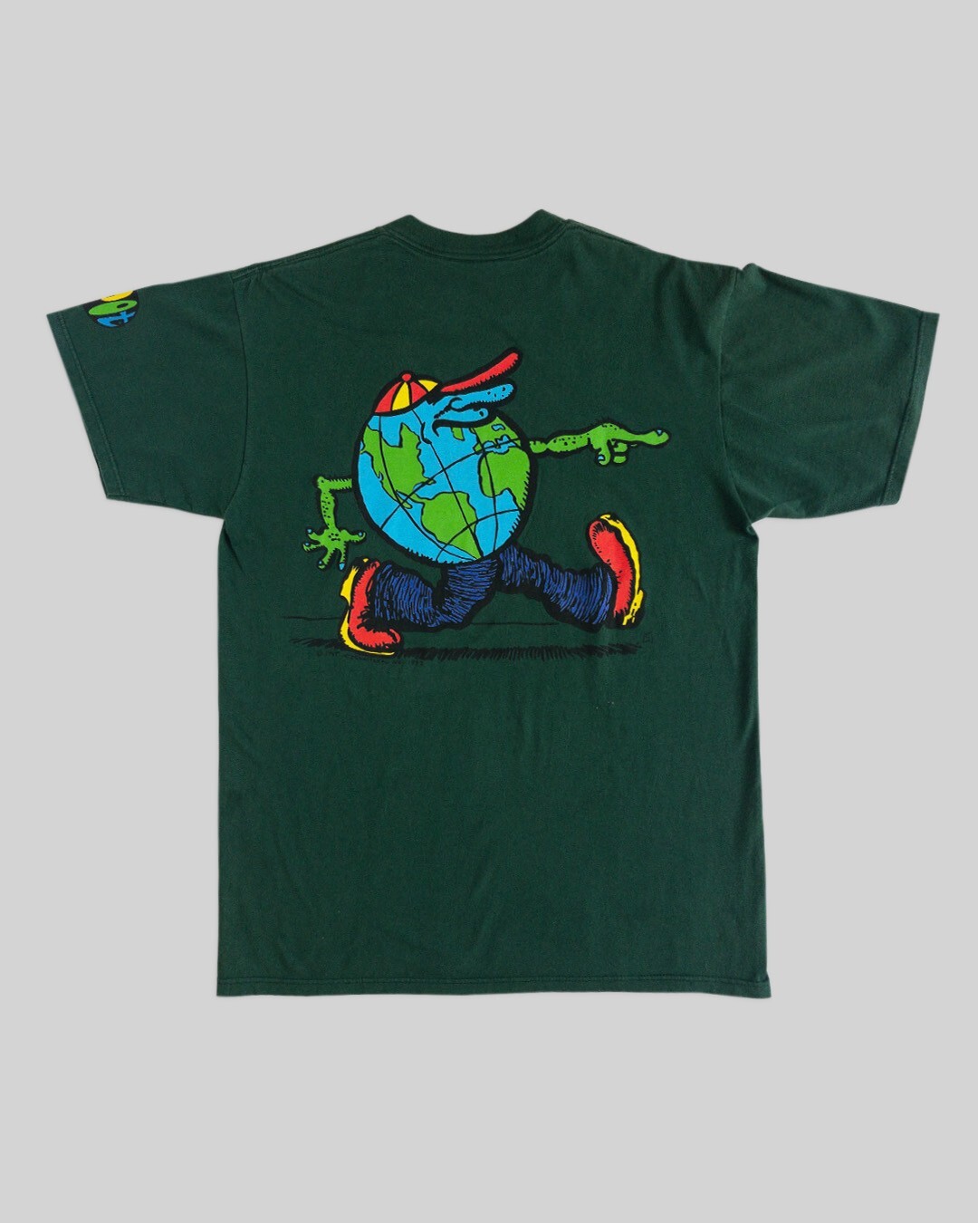 Rare Spot International Globe Guy Vintage 1993 Shirt … - Gem