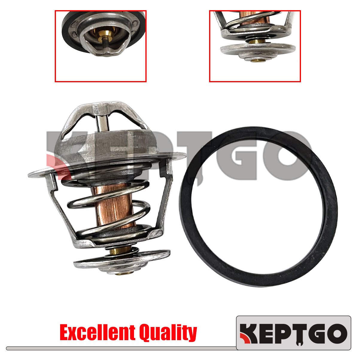 Thermostat 126-5869 1087045 For CAT Caterpillar 3114 3116 3126 3126B 82 ...