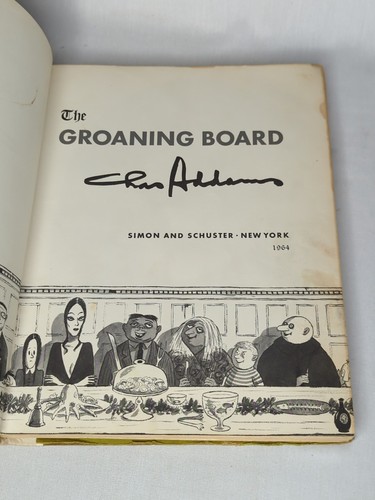 THE GROANING BOARD 1964 Hardcover Edition of Chas Addams Humor | eBay