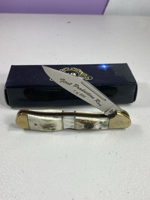Frost Cutlery 40th Anniversary Pocket Knife Stainless Blade First Run 1 ...