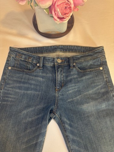 BCBG Maxazria Size 32 Straight Leg Denim Jeans Women’s bootcut ...