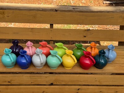 Fiestaware Water Pitcher Carafe Round Classic Ball Fiesta Various ...