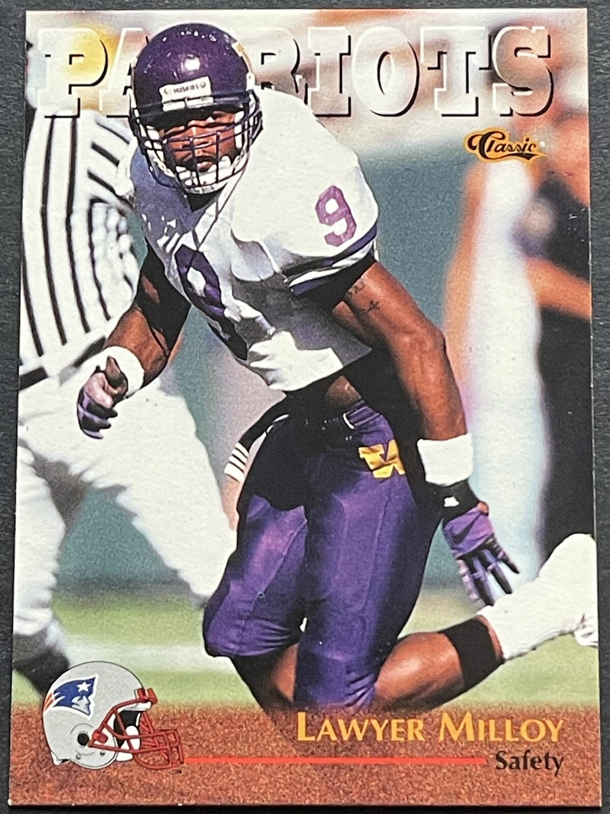 1996 Classic NFL Rookies #59 Lawyer Milloy | eBay