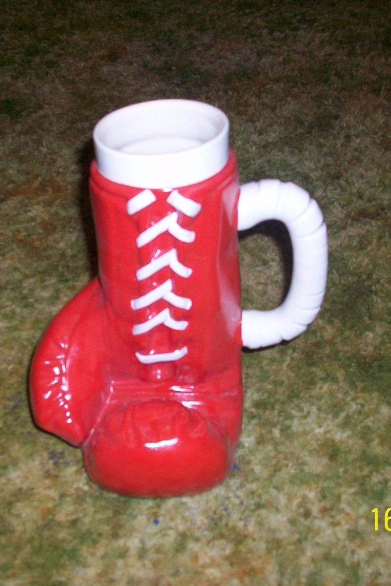 ANHEUSER BUSCH BUDWEISER BOXING GLOVE STEIN - 1997 | eBay