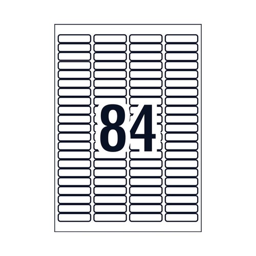 AVERY LIP MP Label L7656 84Up Pack of 25 | eBay Australia