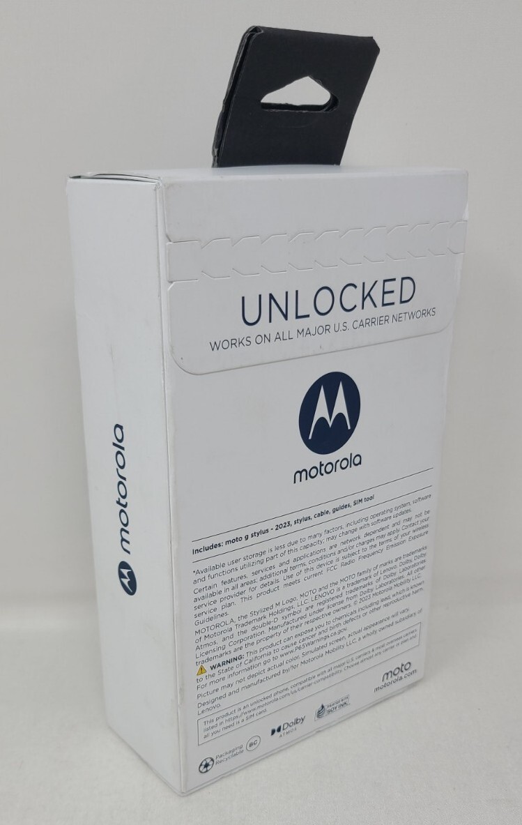 Motorola Moto G Stylus 2023 Unlocked 64GB XT2317-2 Midnight Blue. New ...