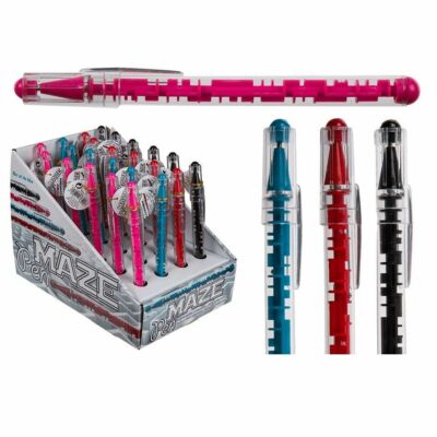 Novelty Maze Pen- 4 Different Colours- Labyrinth Puzzle | eBay UK