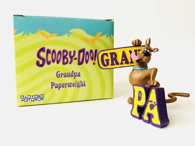 Scooby Doo Grandpa Paperweight Cartoon Network 2002 | eBay
