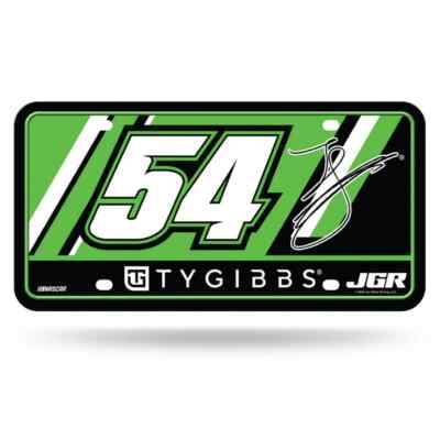 Ty Gibbs Rico #54 Joe Gibbs Racing Metal License Plate | eBay