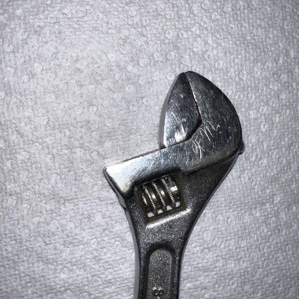 Vintage Ludell 8" Cresent Adjustable Wrench Full Drop Forged Made in ...