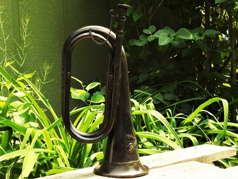 United States Army 7th Cavalry Replica Bugle - Indian Wars - Civil War ...