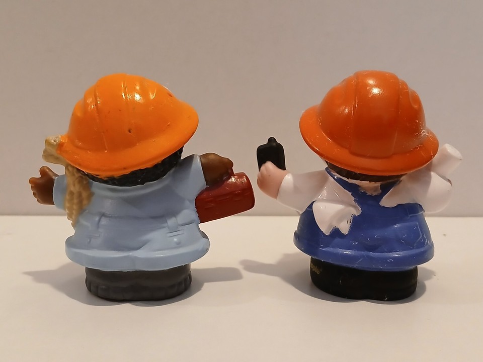 Fisher Price Little People Builders Construction Workers Children's Toy ...